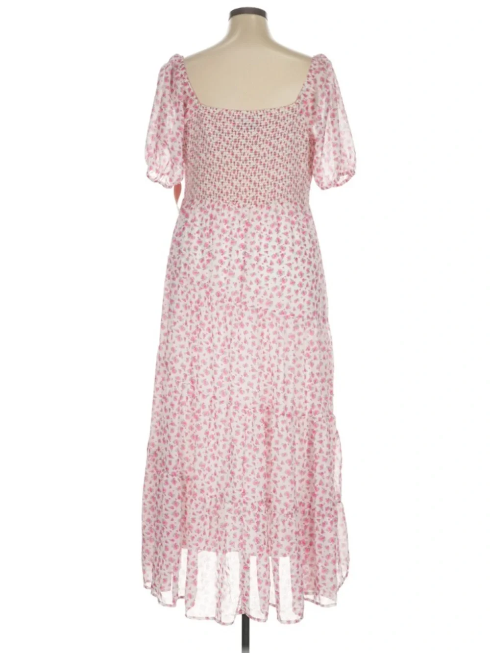 ARULA | Dresses | Arula Caitie Floral Maxi Puff Sleeve Dress X Nwt ...